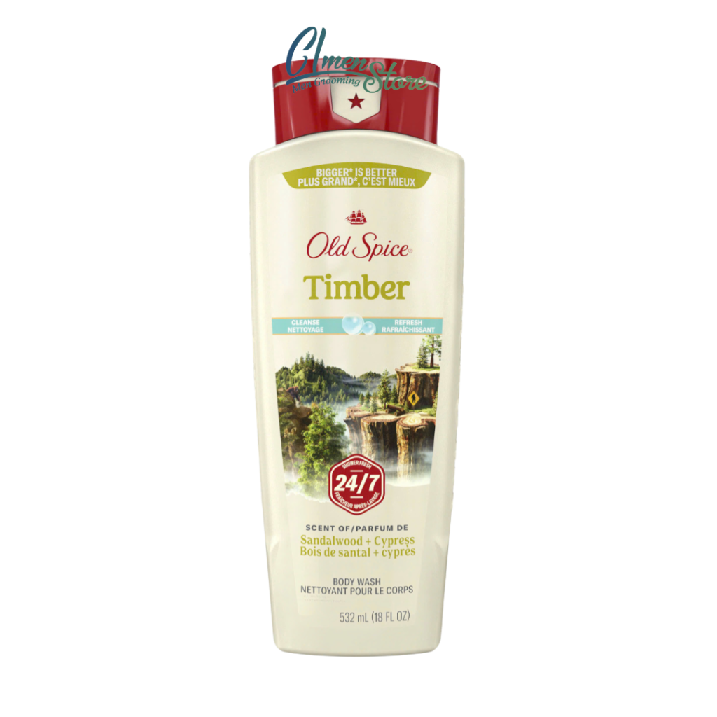 Sữa tắm Old Spice Timber Body Wash - 532ml | CL Men's Store