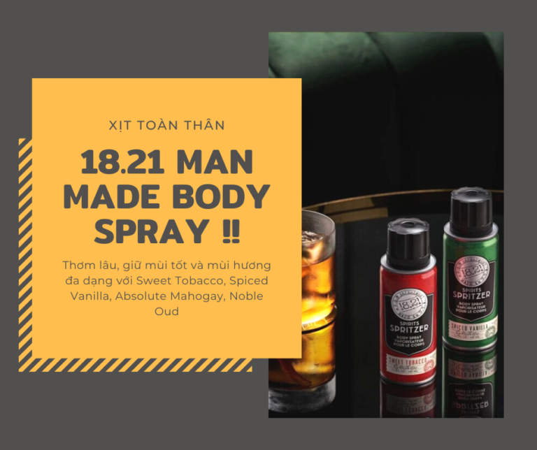 Chọn Lăn Khử Mùi hay Body Spray - Bạn hiểu gì về chúng